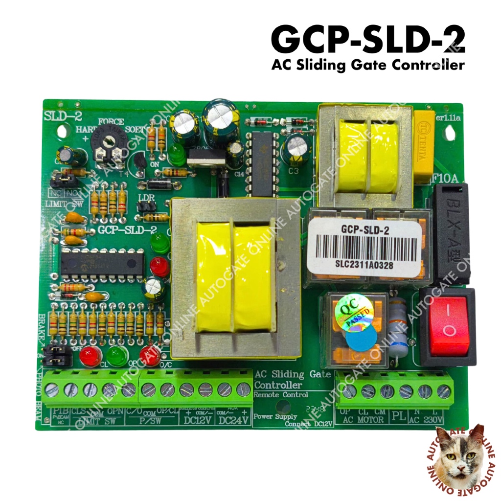 SLD2 AC Sliding gate controller GCP SLD 2 autogate system | Shopee Malaysia