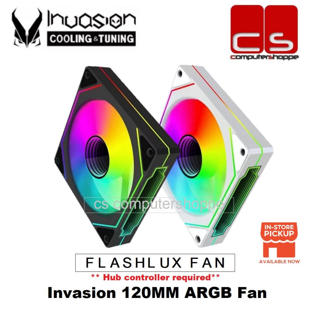 Invasion Flashlux Fan ARGB Sync 120MM | Shopee Malaysia