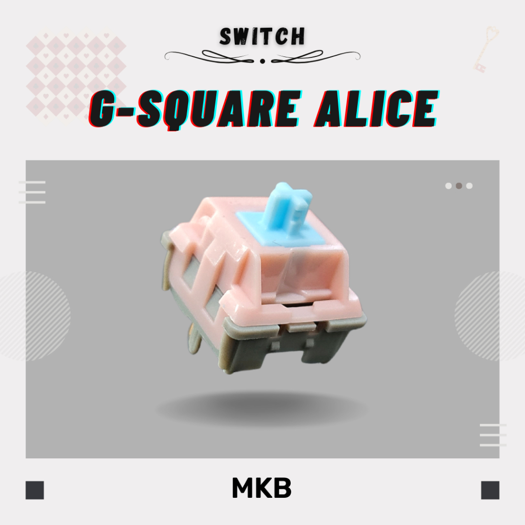 G-Square Alice Linear Switches Switch for Mechanical or Gaming ...