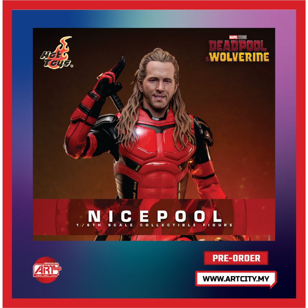 Hot Toys - Nice Pool - Deadpool & Wolverine - 1/6th Scale - MMS788 ...