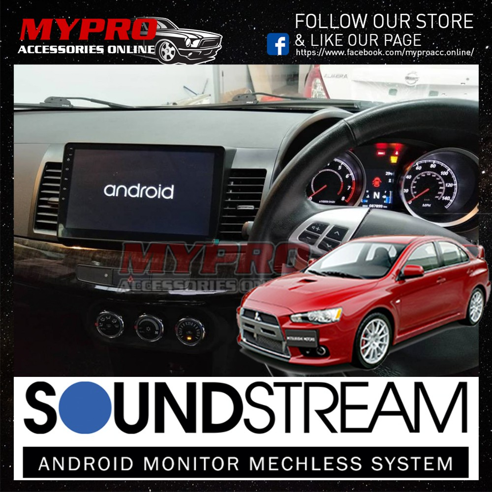 android 🔥proton inspira/ mitsubishi lancer gt soundstream🇺🇸 android ...