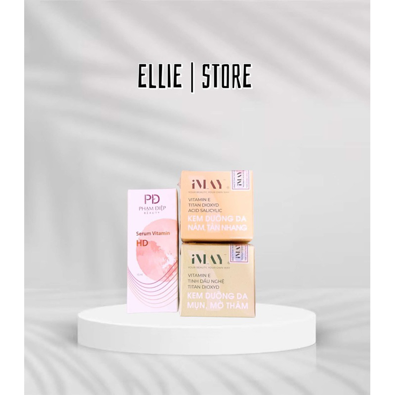 (Ready stock] Combo Cream IMay and Serum Pham Điệp HD(New packaging ...