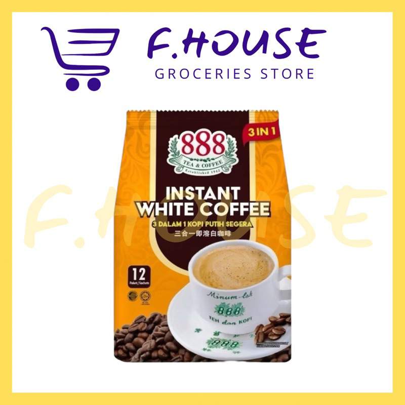 888 3 In 1 Instant White Coffee (35g x 12’s) | Shopee Malaysia