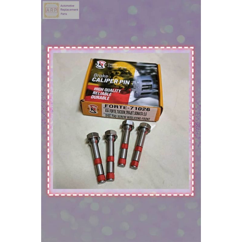 NS Disc Pad Screw Kia Forte, Hyundai Tucson,Sonata 5&6 (front)(caliper ...