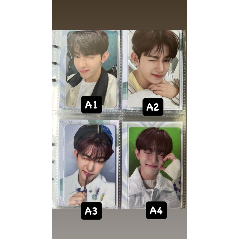 ZEROBASEONE ZB1 ZHANG HAO HANBIN JIWOONG GUNWOOK TAERAE YUJIN PHOTOCARDS POCA | Shopee Malaysia