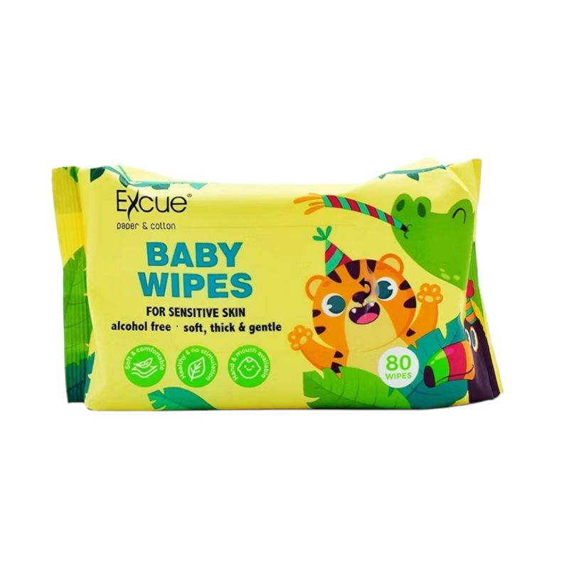 Excue Baby Wipes/Wet Tissue (80pcs/pack) | Shopee Malaysia