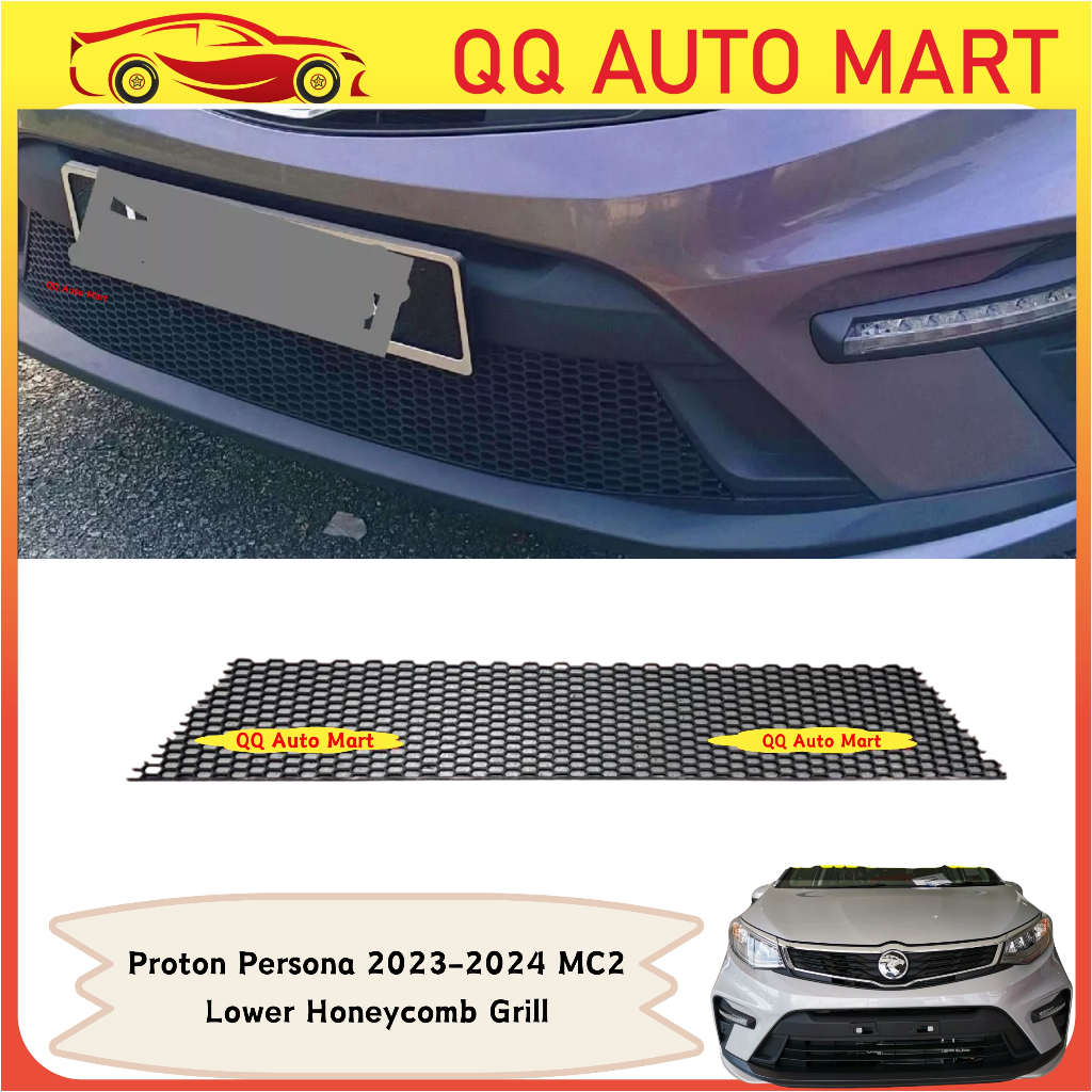 Proton Persona MC2 2023-2024 Lower Honeycomb Grill | Shopee Malaysia