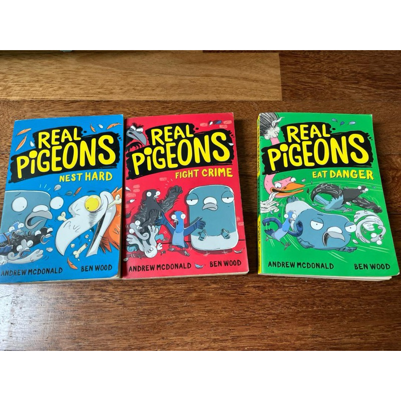 (Preloved books set of 3) Real Pigeons series by Andrew McDonald and ...