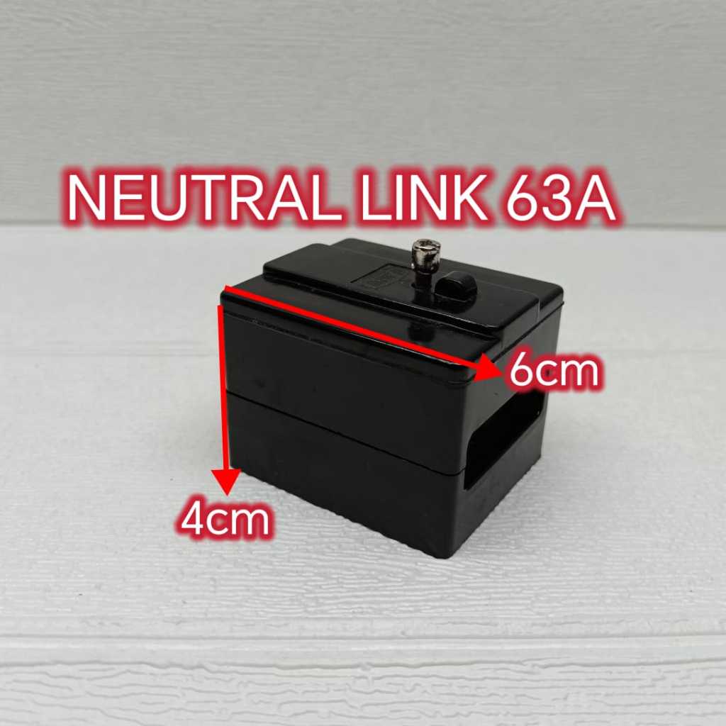 neutral link 63A cut out set TNB meter black wiring connector neutral ...
