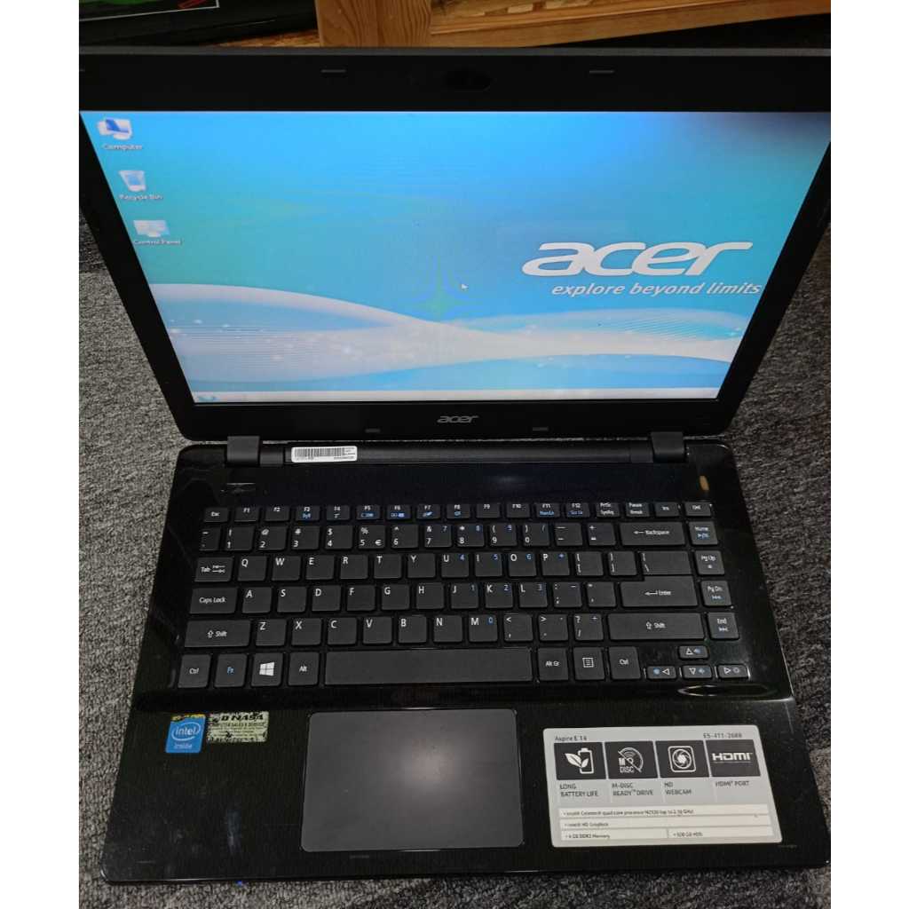 LAPTOP ACER ASPIRE E14 E5-411-26R8 | Shopee Malaysia