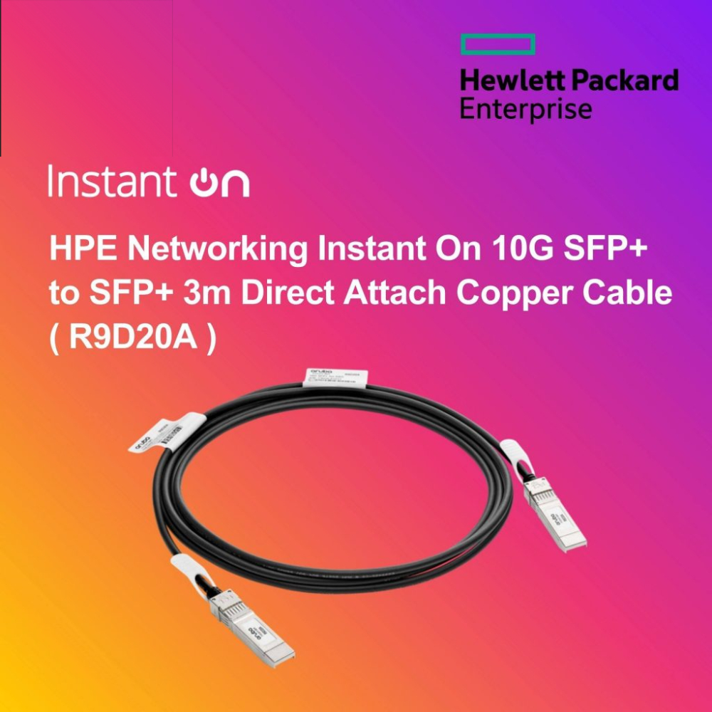 [PREORDER-CHAT SELLER] HPE Networking Instant On 10G SFP+ to SFP+ 3m ...