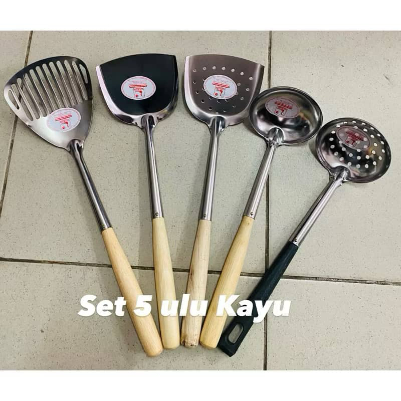 SET SUDIP SENDUK 5pcs/sudip Senduk original made in Thailand | Shopee ...