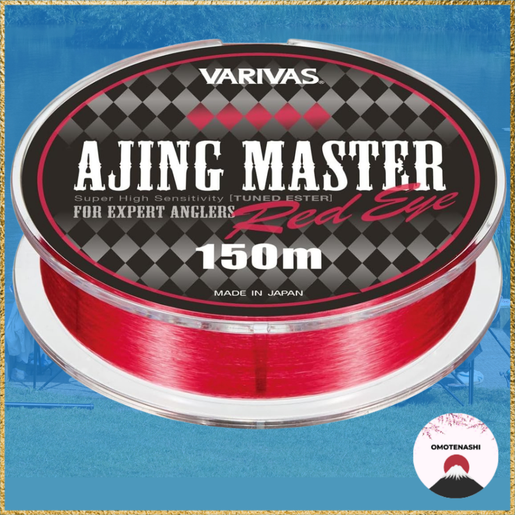 VARIVAS Ajing Master Estter Red Eye Size.0.2 , 0.25 , 0.3 , 0.4 , 150m ...