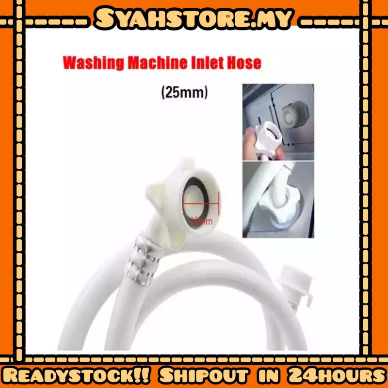 Washing Machine Inlet Hose Washer Pipe Connector 1.5M/3M | Shopee Malaysia