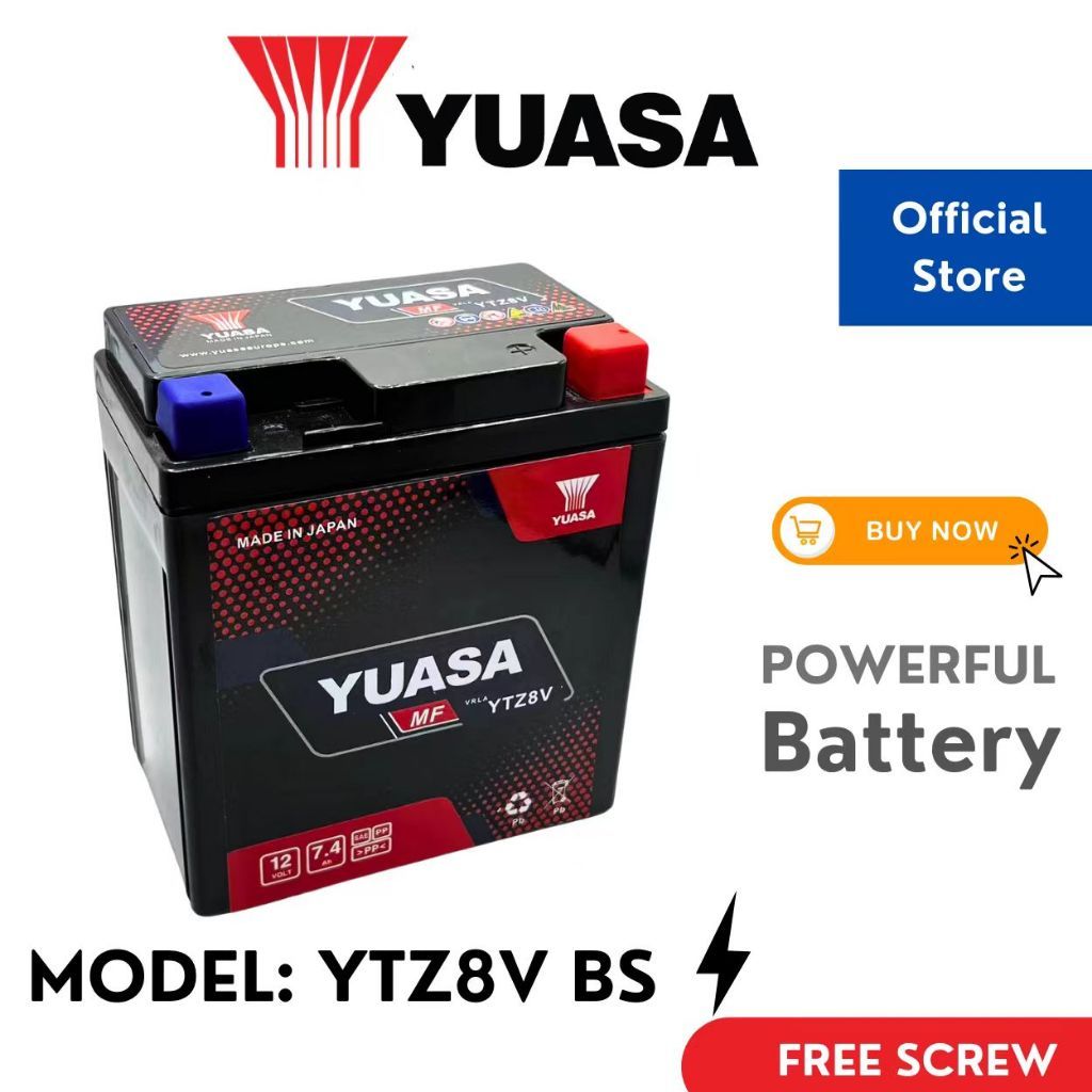 YTZ8V YTZ8 YUASA BATTERY MOTOR R25 BENELLI RFS150i RFS RFS150 CBR150 250 KLX150 bateri CBR250 ...