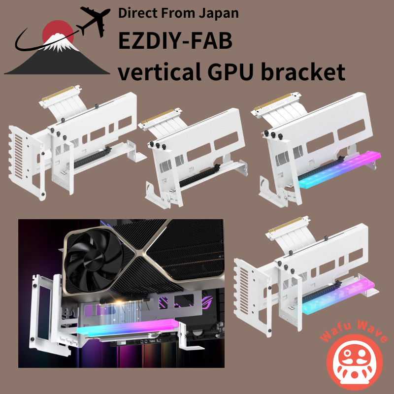EZDIY-FAB vertical GPU bracket | Shopee Malaysia