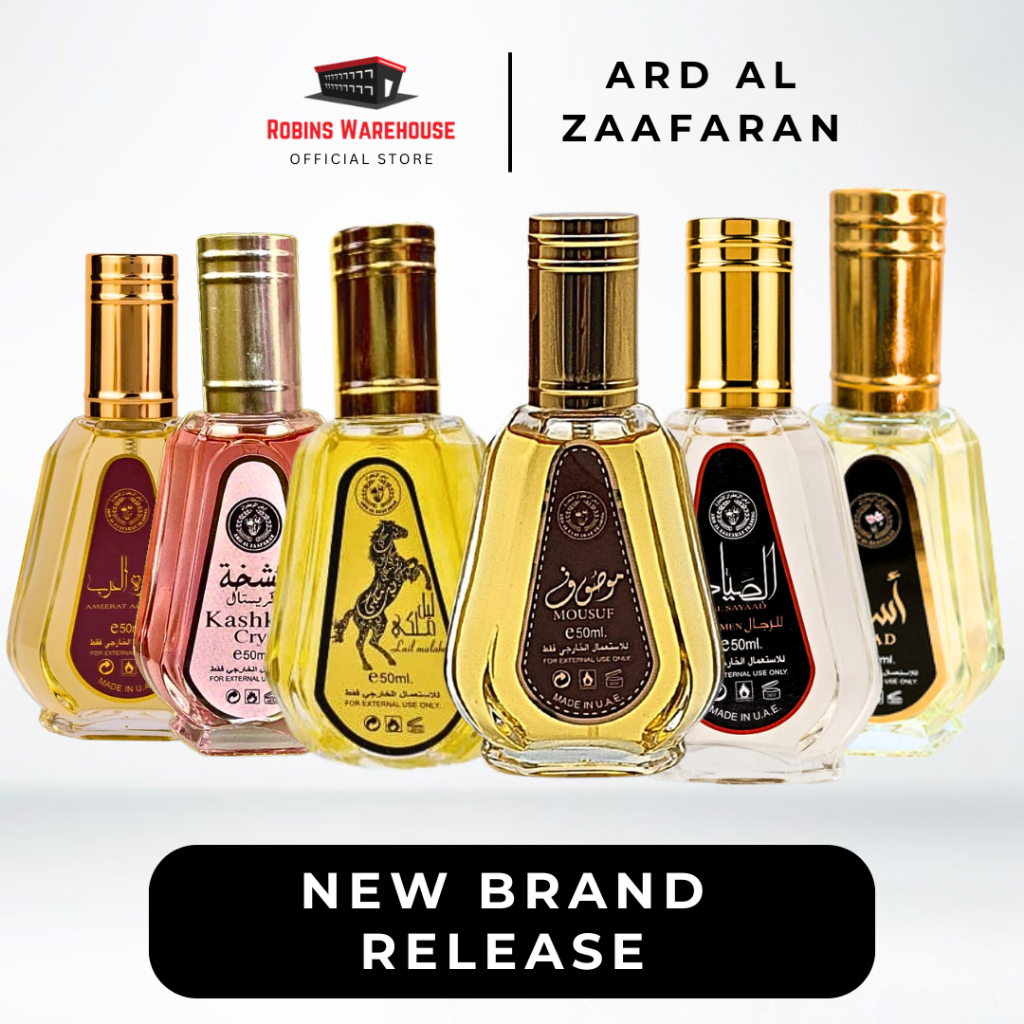 Ard Al Zaafaran Perfume EDP 50ML (Al Sayaad, Asad, Yara) | Shopee Malaysia