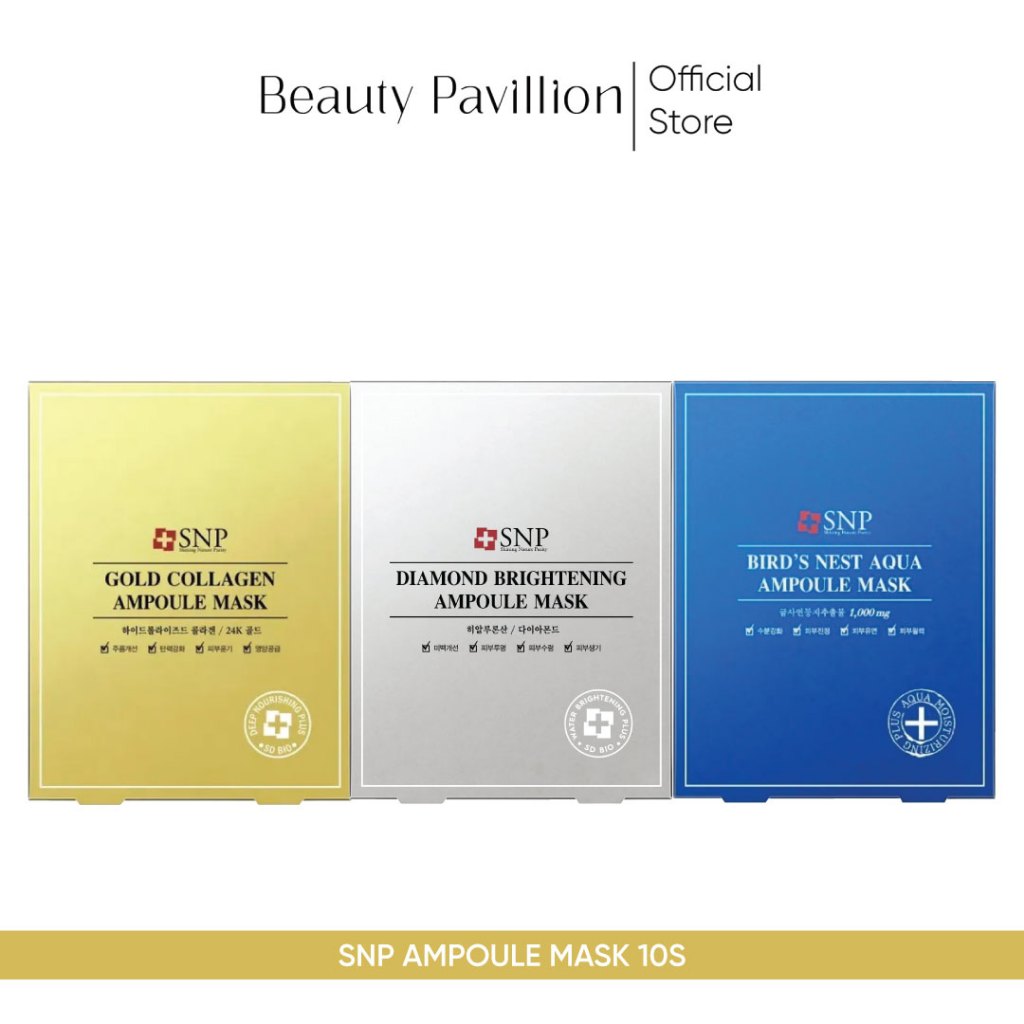 BEAUTY PAVILION | SNP AMPOULE MASK (5S) | Shopee Malaysia
