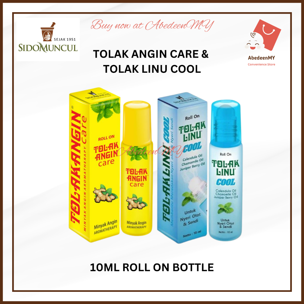 Tolak Angin Care Tolak Linu Cool Minyak Angin Aromatherapy Sidomuncul ...