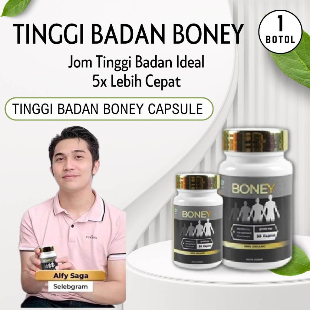 SUPPLEMENT BONEY UBAT TINGGI BERKESAN 100% ORIGINAL | Shopee Malaysia