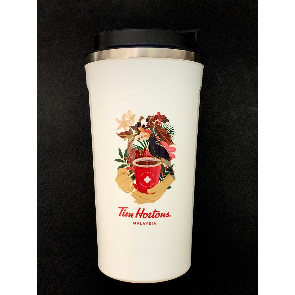 Tim Hortons Coffee Malaysia Exclusive Merchandise Tumbler Notebook Pen ...