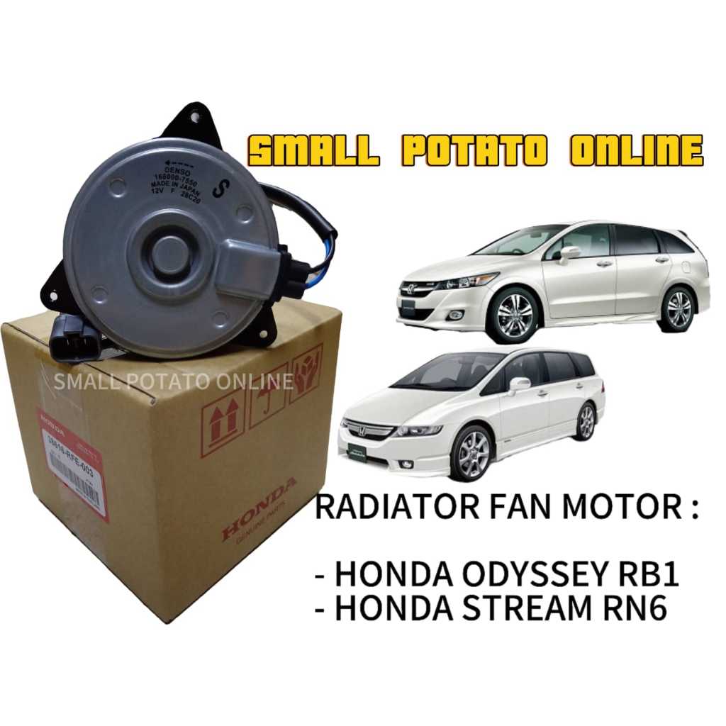 (OEM) RADIATOR FAN MOTOR HONDA ODYSSEY RB1 ,STREM RN6 | Shopee Malaysia