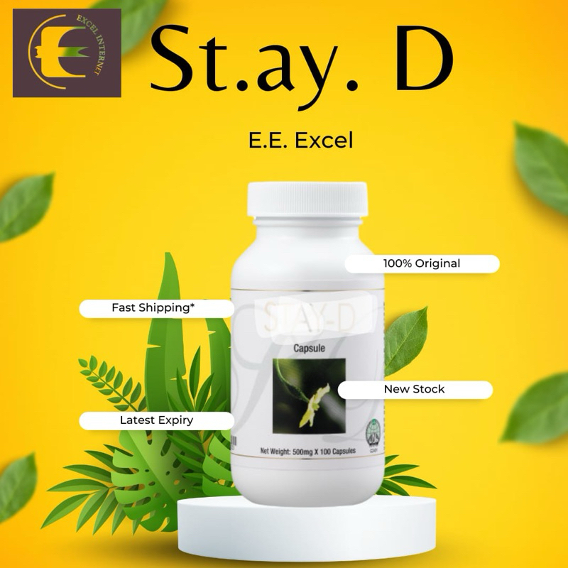 E.excel Stay D 100% original extra excel | Shopee Malaysia