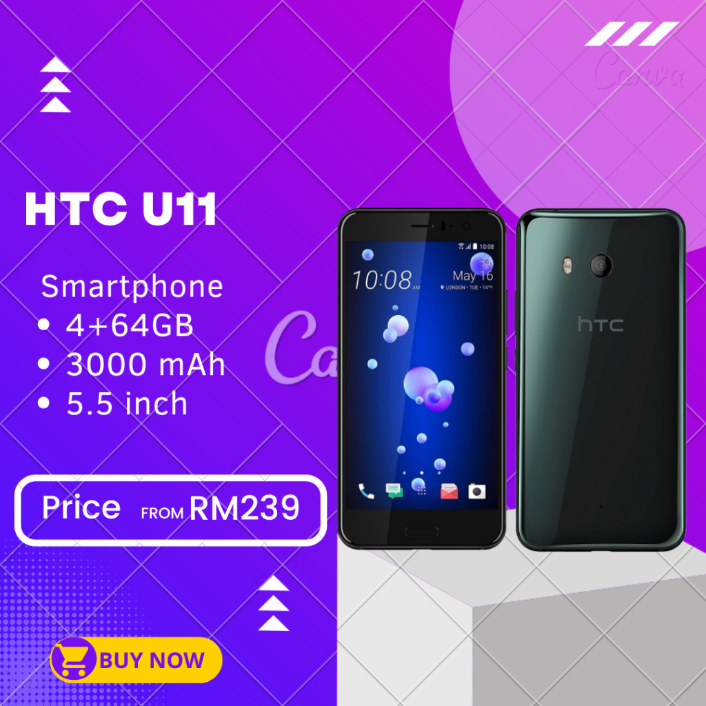 HTC U11 original second hand | Shopee Malaysia