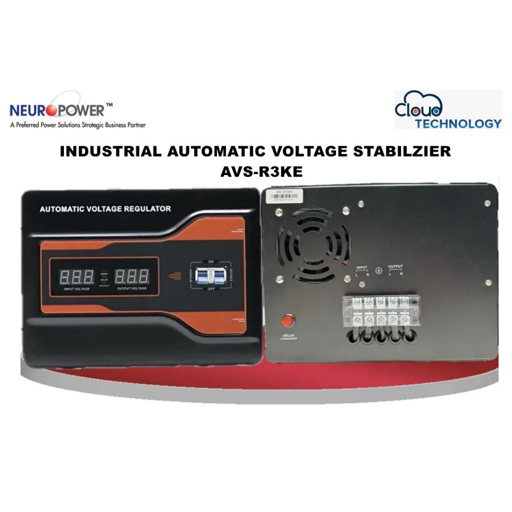 Neuropower AVS R3KE AVR Automatic Voltage Stabilizer - Relay Tapping ...