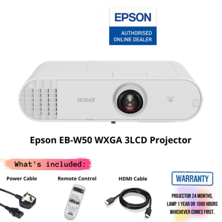 Epson EB-W50 WXGA 3LCD Projector | Shopee Malaysia