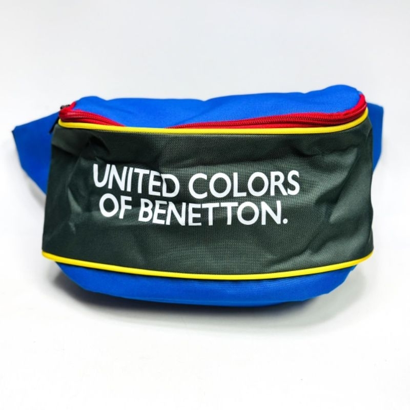 NEW ride bag Benetton sling beg motor racing team waist pouch shoulder ...