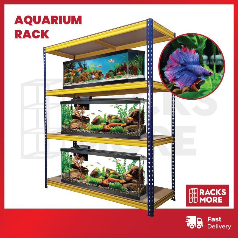 RACKSMORE Aquarium Rack Boltless Rack Shelf Rack Storage Rack Betta ...
