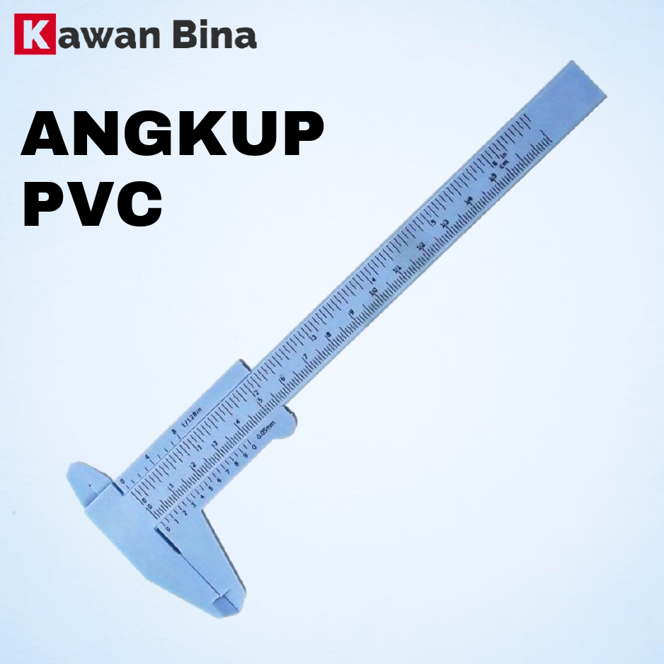 ANGKUP VERNIER PLASTIK PVC UKURAN LUAR DAN DALAM PVC PLASTIC VERNIER ...