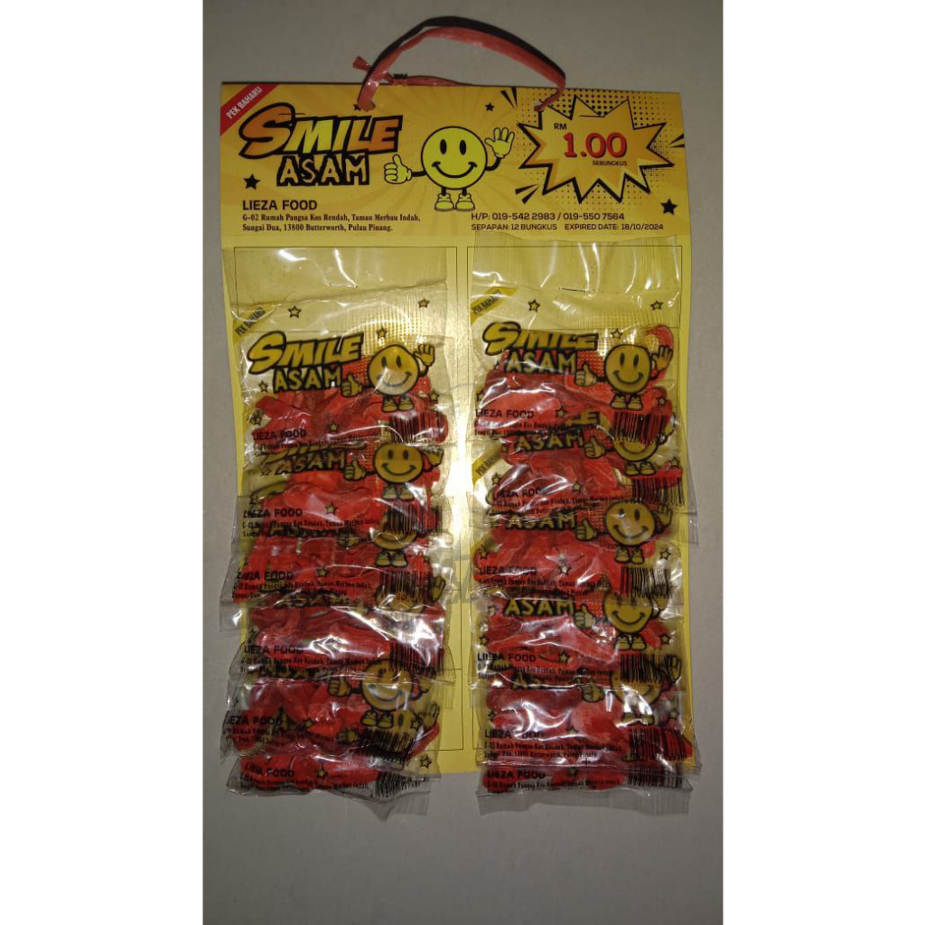 Asam papan Mangga Merah #Asam Mangga 17g x 12 Paket #Asam Mangga Kering ...