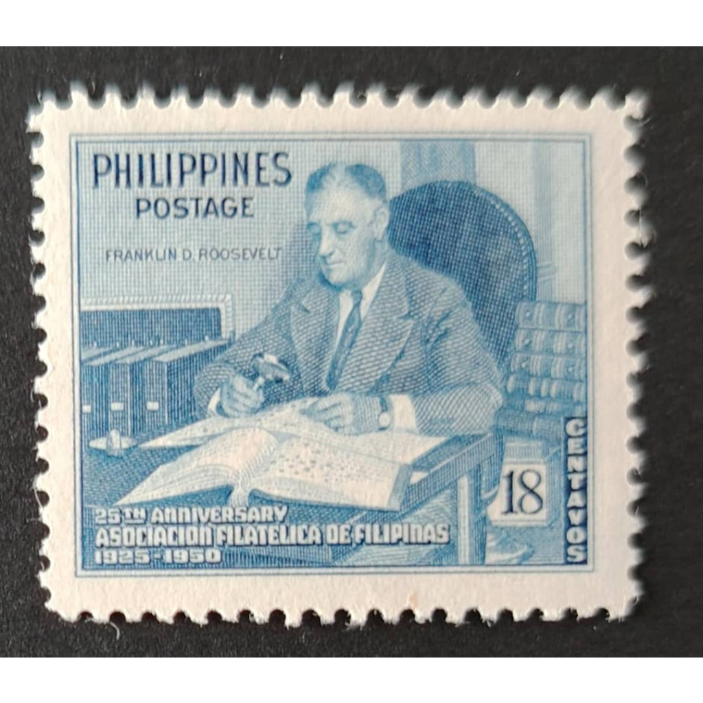 Philippines, 1950 The 25th Anniversary of Philatelic Association, MINT ...