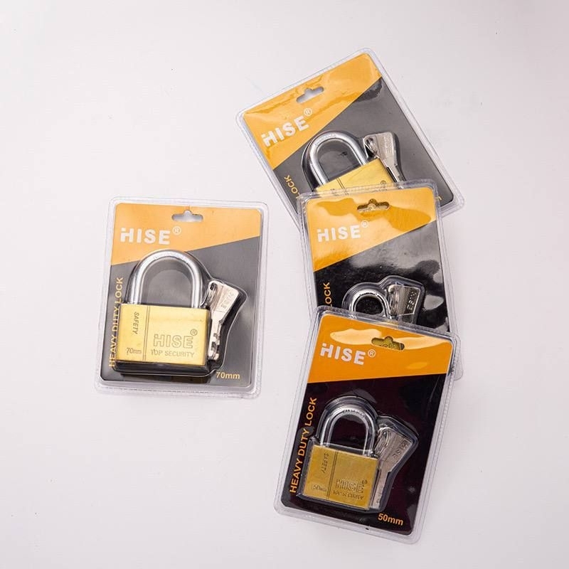 HISE Heavy Duty Pad Lock 40mm / 50mm / 60mm / 70mm | Shopee Malaysia