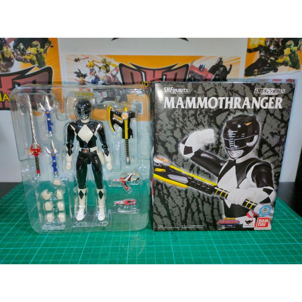 Bandai S.H.Figuarts SHF Zyuranger aka Mighty Morphin Power Rangers ...