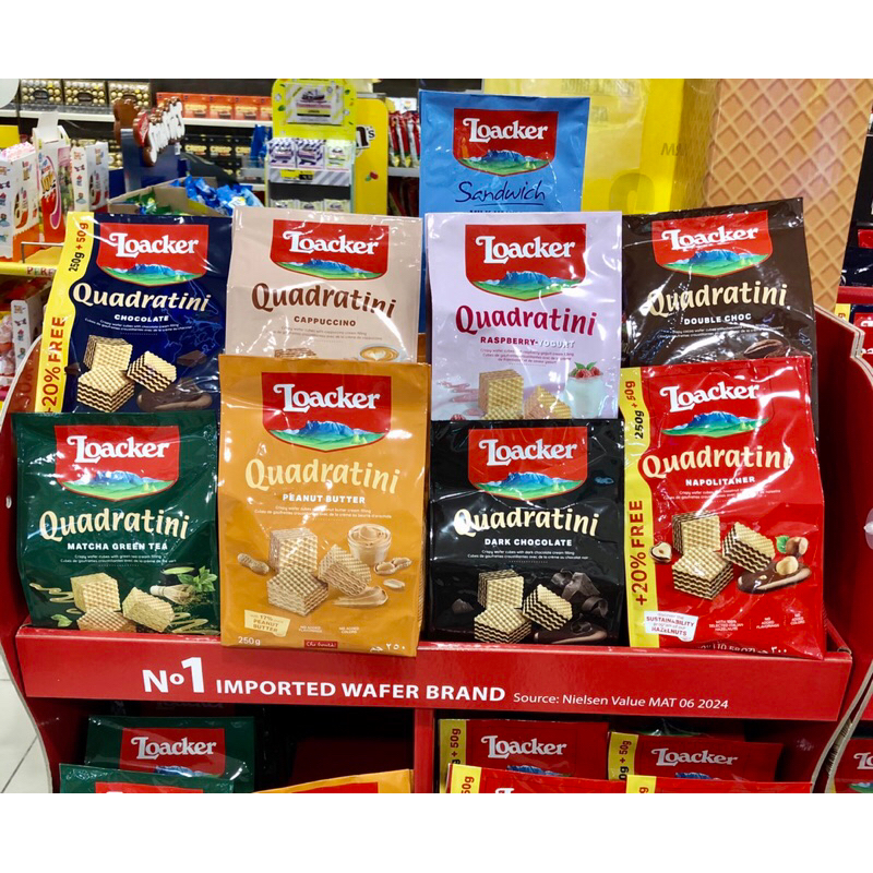 LOACKER QUADRATINI ALL FLAVOR 200g-300g | Shopee Malaysia