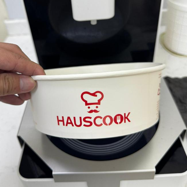 (Bulk) Hauscook 1300cc round disposable induction ramen bowl container ...