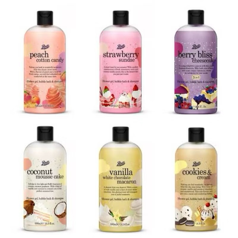 Boots Thai Shower Gel Bubble Bath Shampoo 500ML ( 100% Original ...