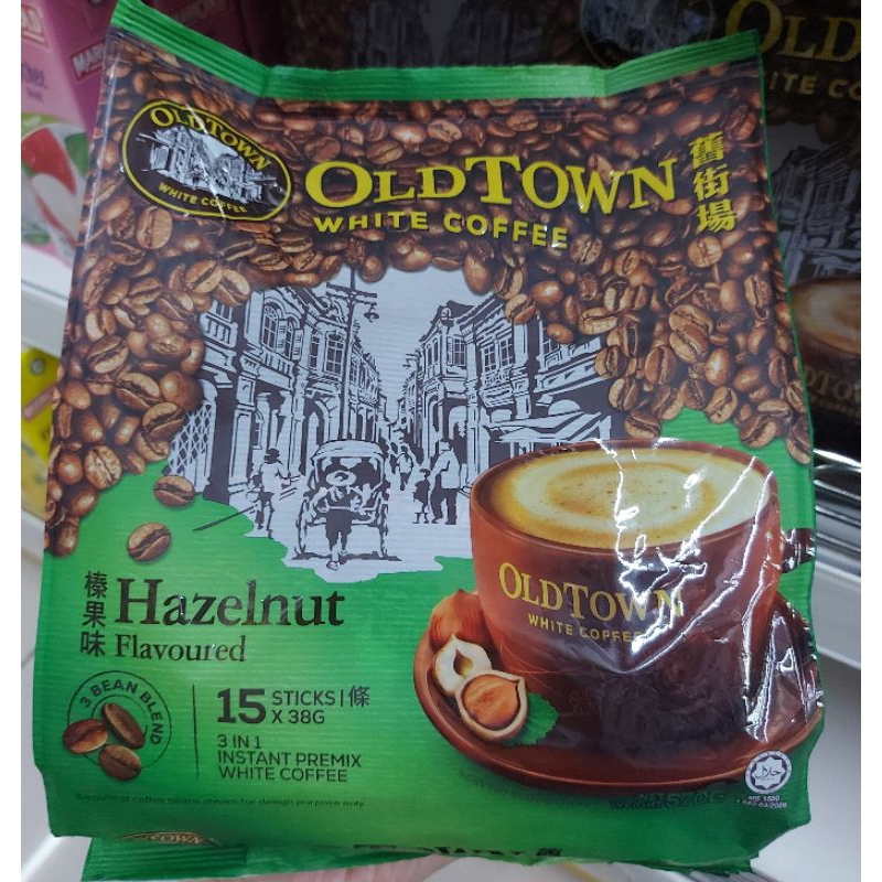 OLDTOWN WHITE COFFEE HAZELNUT FLAVOURED 570G | Shopee Malaysia