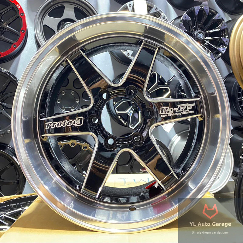 [4x4] Project D Sport Rim [Machine lips] 18x9.5JJ ET25 (6x139.7) | Shopee Malaysia