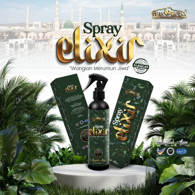 Spray Elixir Tuan Hutan, wangian Raudah | Shopee Malaysia