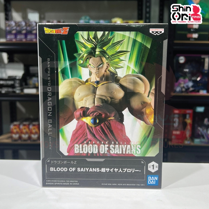 [READY STOCK] Banpresto DRAGON BALL Z BLOOD OF SAIYANS-SUPER SAIYAN BROLY | Shopee Malaysia