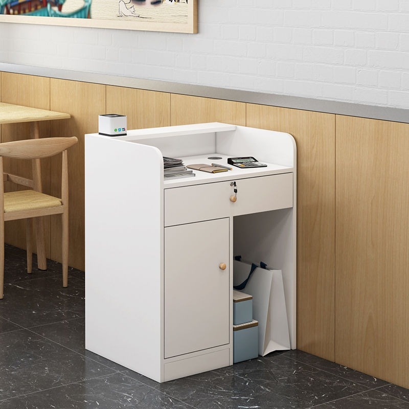 Reception counter simple cashier counter bar table 60cm/80cm simple ...
