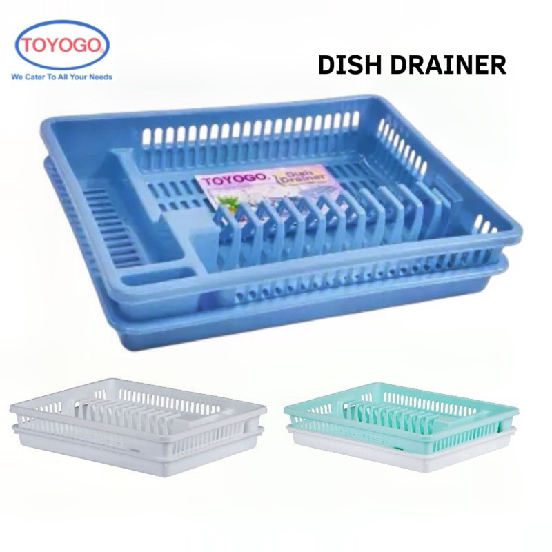 (TOYOGO)4808 Dish Drainer(L)/Rak PINGAN/Tray PINGAN & mangkuk/Rak ...