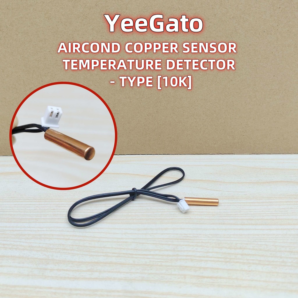 [ohm -10K] COPPER SENSOR AIRCOND WALL MOUNTED TEMPERATURE DETECTOR ...