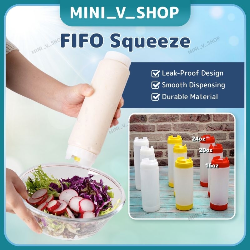 Botol Sos / Balang Sos 1st in 1st Out Squeeze Dispensing Refillable ...