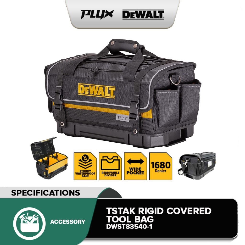 Dewalt DWST83540-1( DWST17623 ) TSTAK Rigid Covered Tool Bag ...