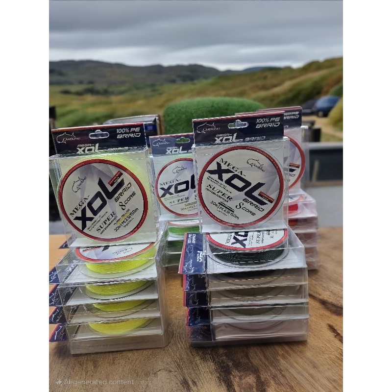 MEGA XOL 8X BRAIDED LINE (150 METER) | Shopee Malaysia